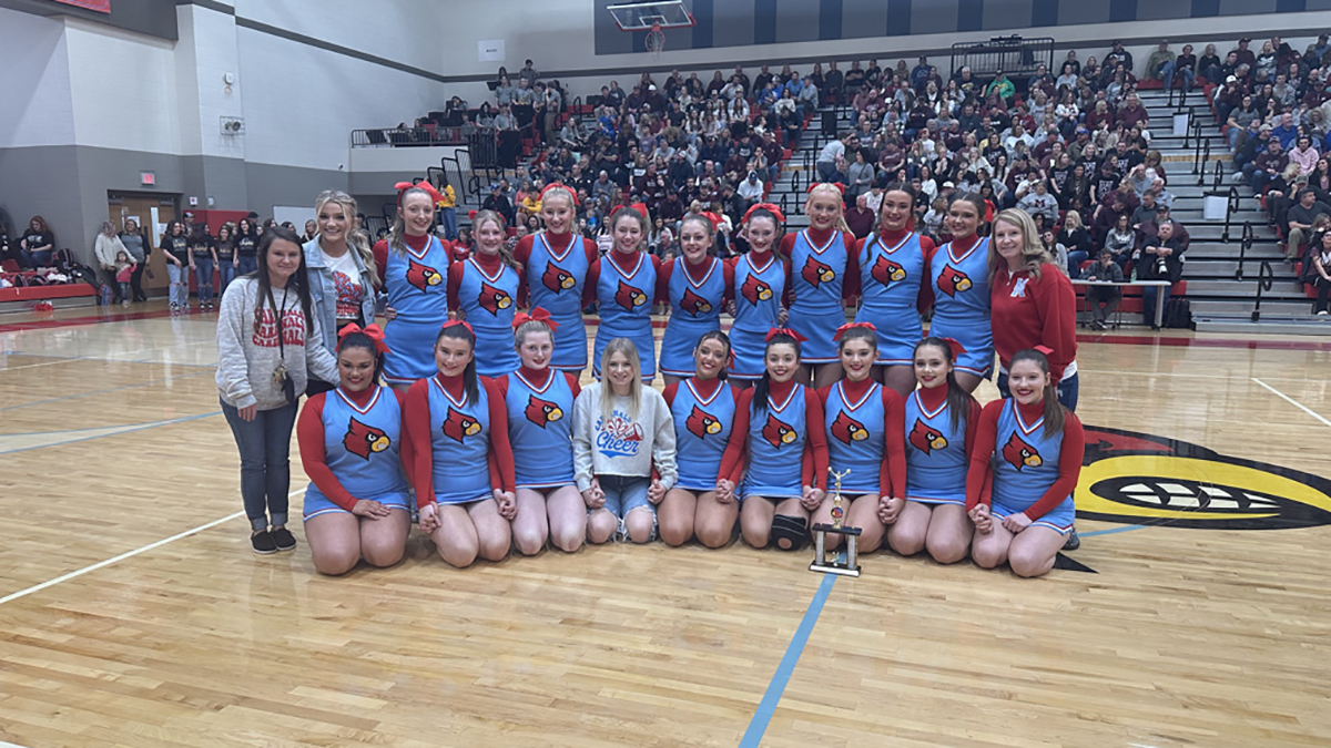 MCHS Cheer wins runner up at district tournament - The Mountain Citizen
