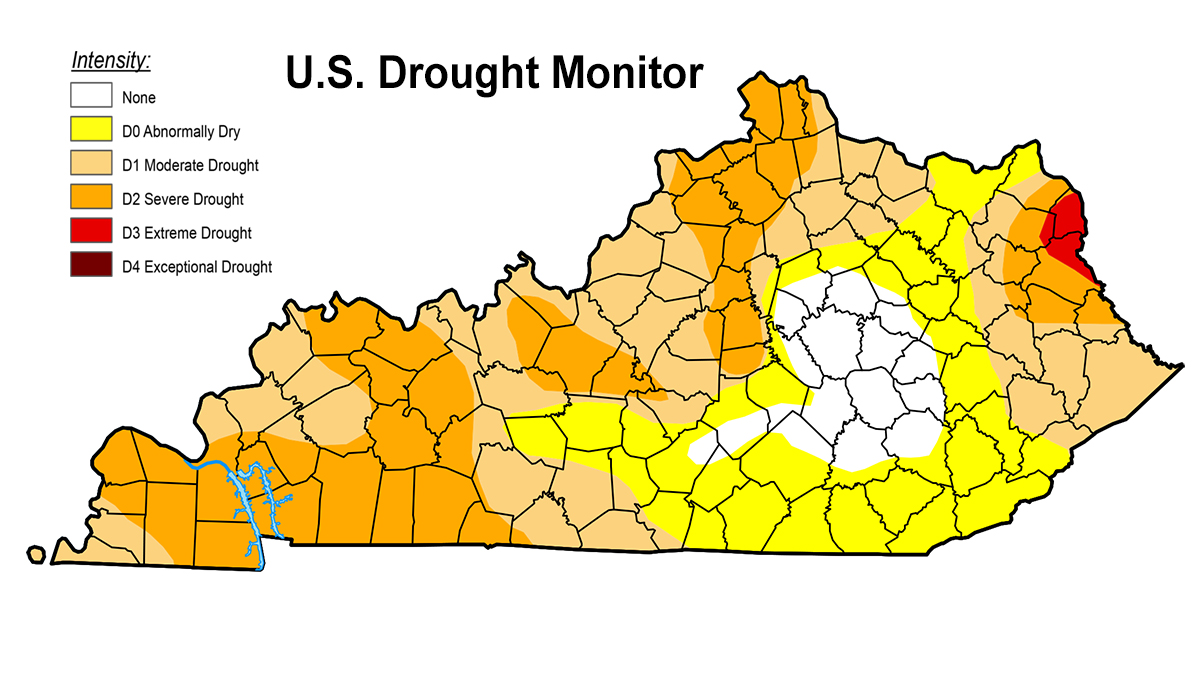 Level 1 drought declared in all Kentucky counties - The Mountain Citizen