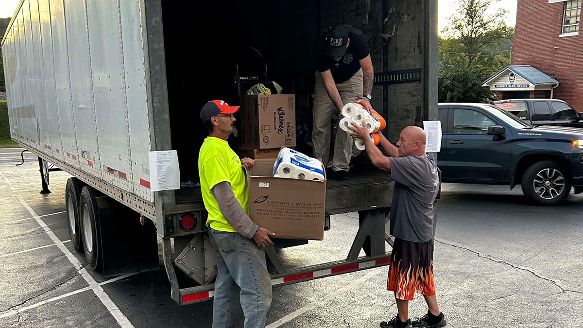 Kermit fire department aids in flood-ravaged North Carolina - The ...
