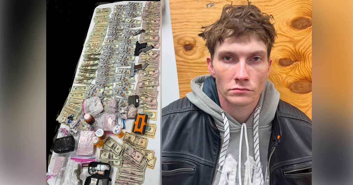 Gilbert Creek takedown: Police arrest Iaeger man on felony drug charges ...