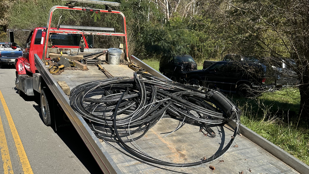 Copper theft leaves lasting damage and ‘no options available’ on Wolf ...