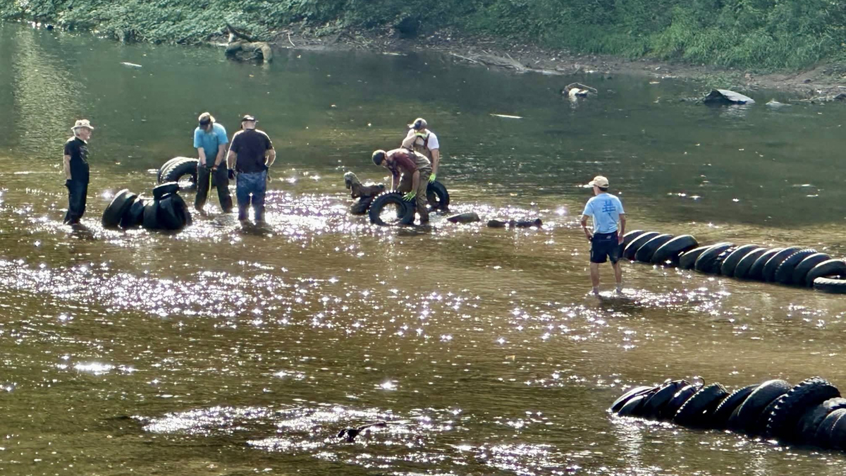 Volunteers pull 311 tires from Tug Fork River at Nolan - The Mountain ...