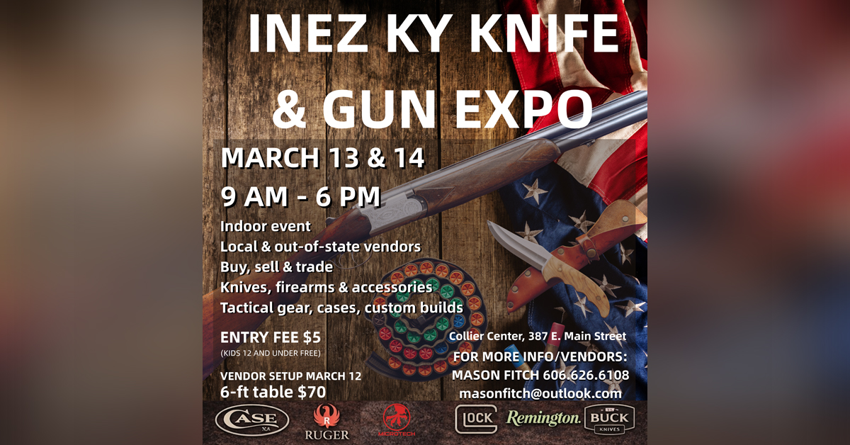 Inez Knife & Gun Expo set for March 13–14 - The Mountain Citizen